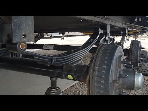 Replacing Leaf Springs, Shackles, and Bushings on a Travel Trailer Plus ...