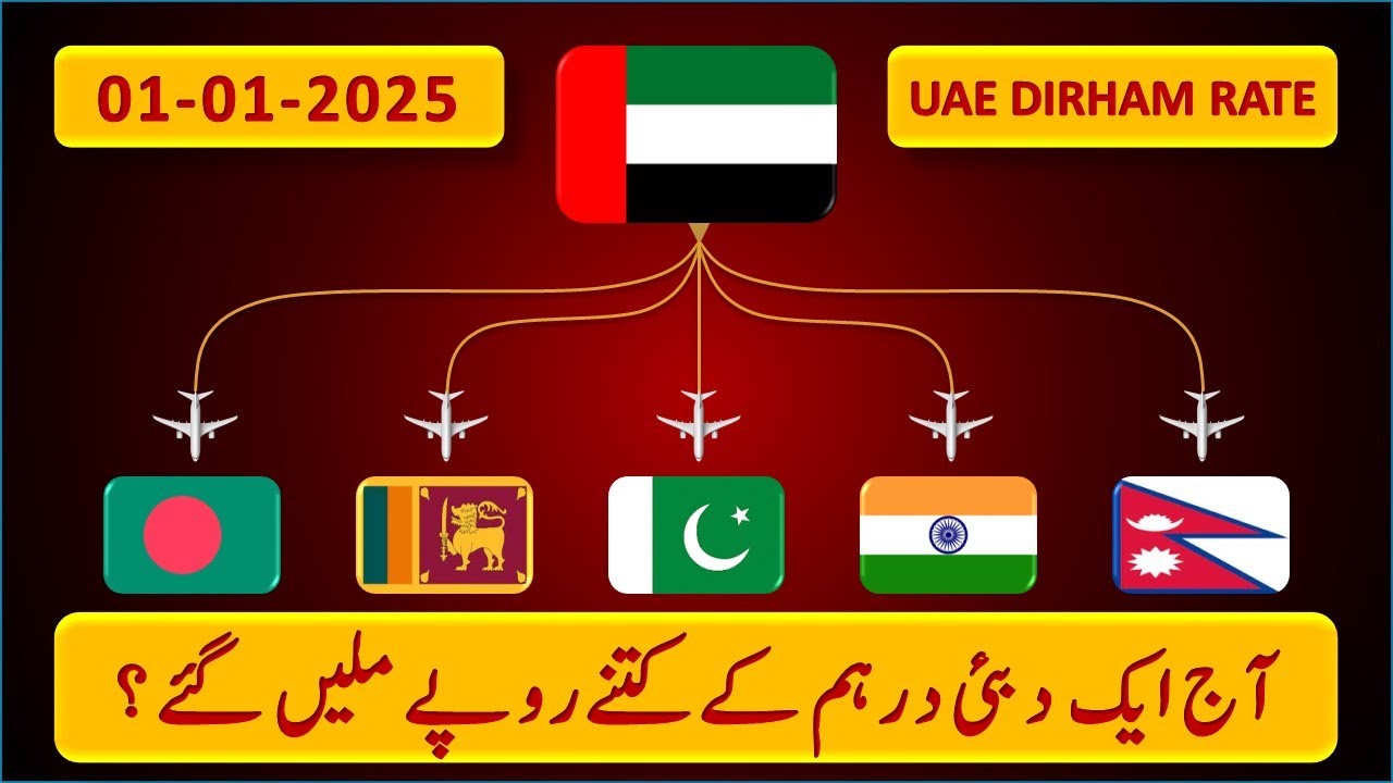 Dirham Rate Today | Aaj Dubai Dirham Ka Rate | Today UAE Dirham ...