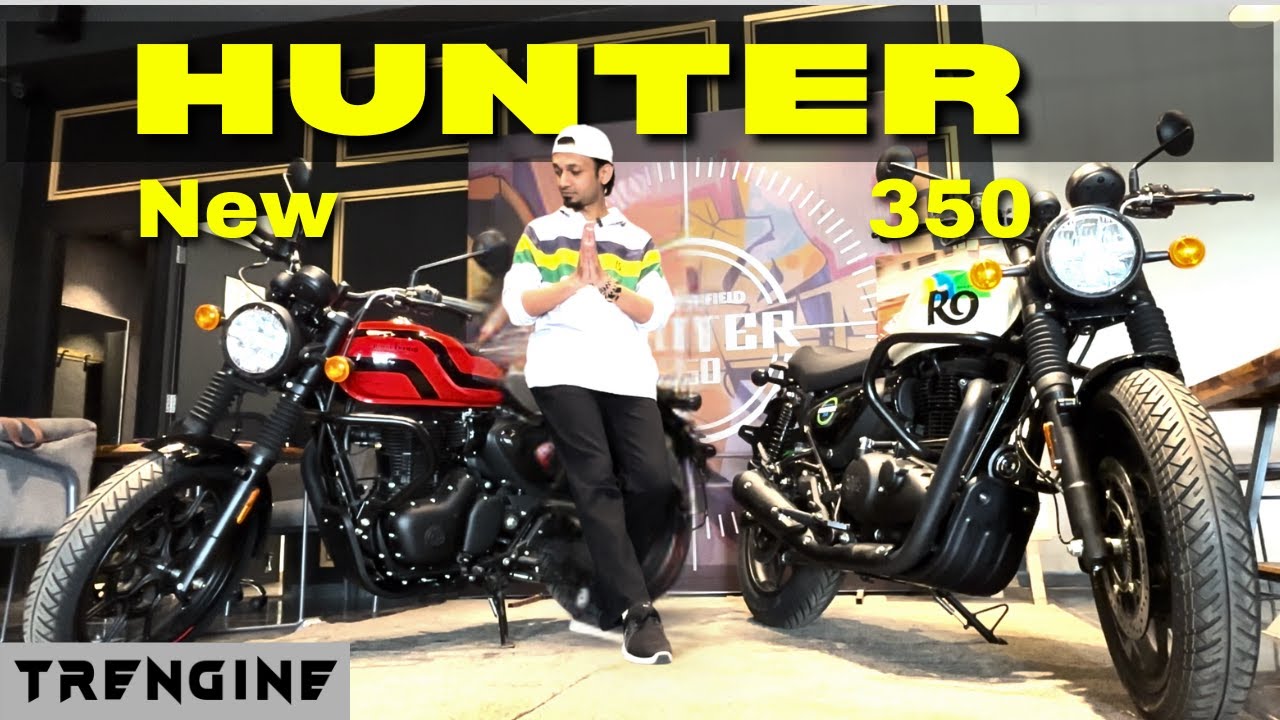 New Hunter 350 | All the updates | 2025 new variants | Trengine - YouTube