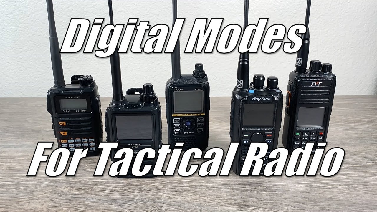Digital Modes for Tactical Radio - YouTube
