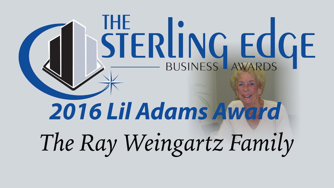 2016 Sterling Edge Business Awards: Lil Adams Award Ray Weingartz ...
