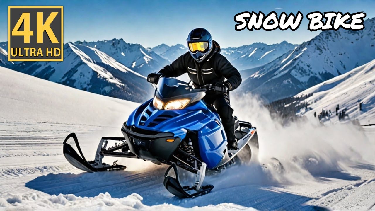 Snowmobile Adventure in 4K HDR 60 fps (Full Ultra HD) - YouTube