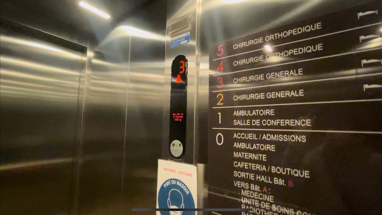 Magnifique ascenseur Kone ecodisc de 2013 Orelians France - YouTube