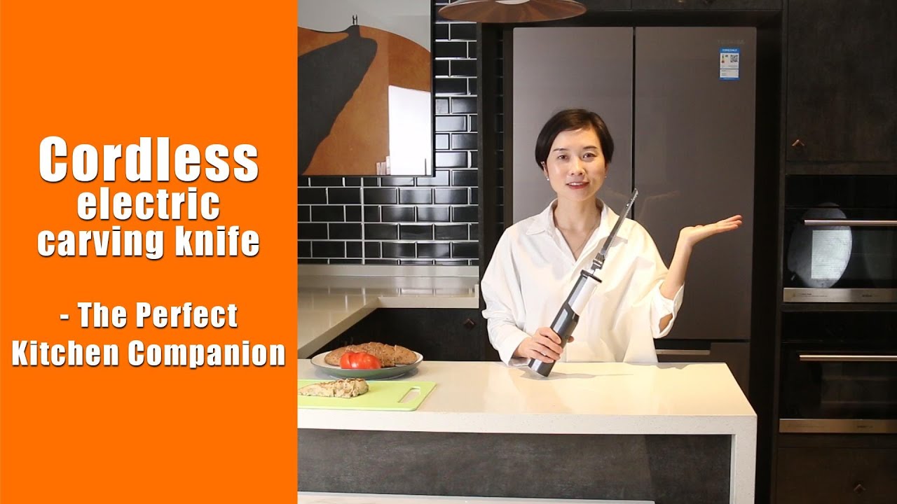 Cordless electric carving knife - The Perfect Kitchen Companion - YouTube