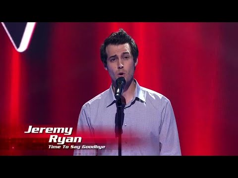 Jeremy Ryan - Time to Say Goodbye | The Voice Australia 4 (2015 ...