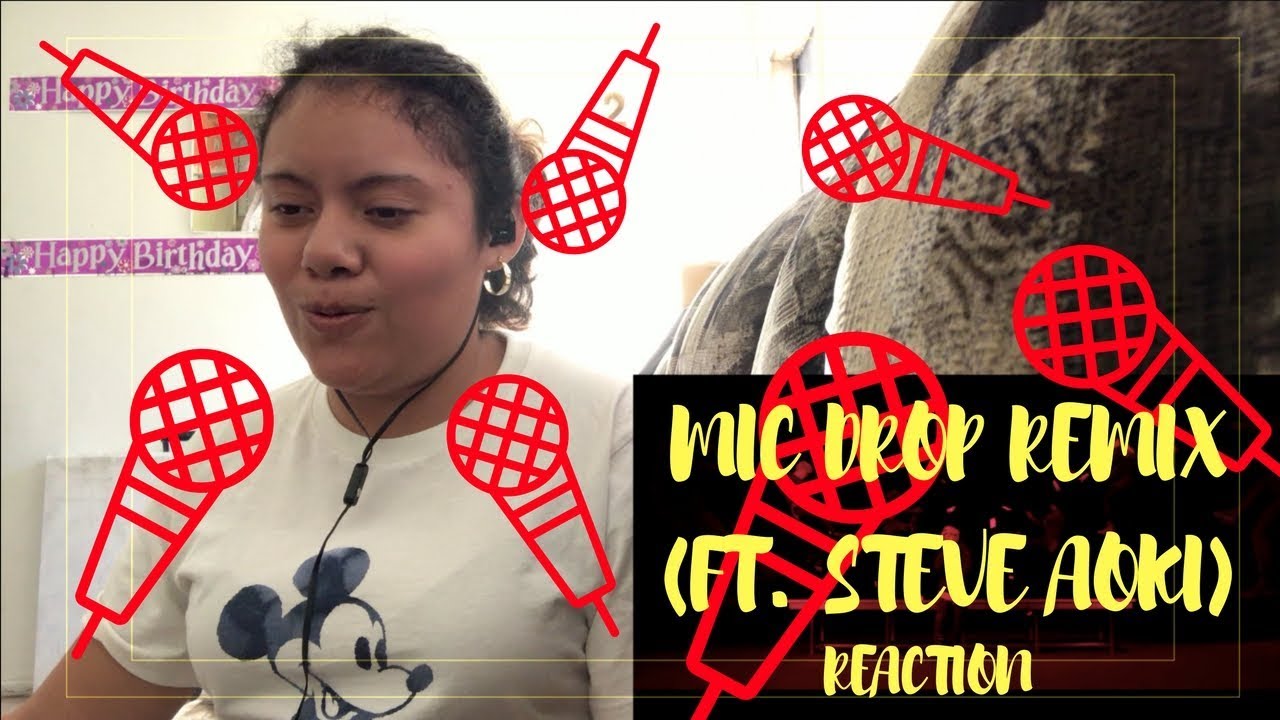 Mic Drop Remix Reaction - YouTube