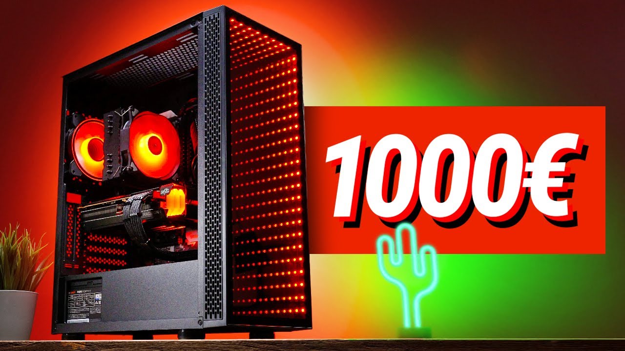 1000€ Euro GAMING PC 2022!! - Test & Zusammenbauen - YouTube