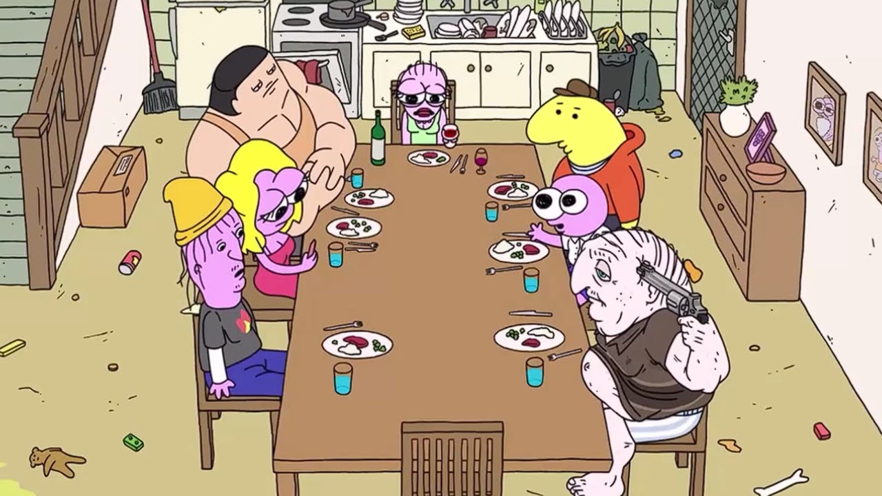 La familia de Pim- Smiling Friends - YouTube