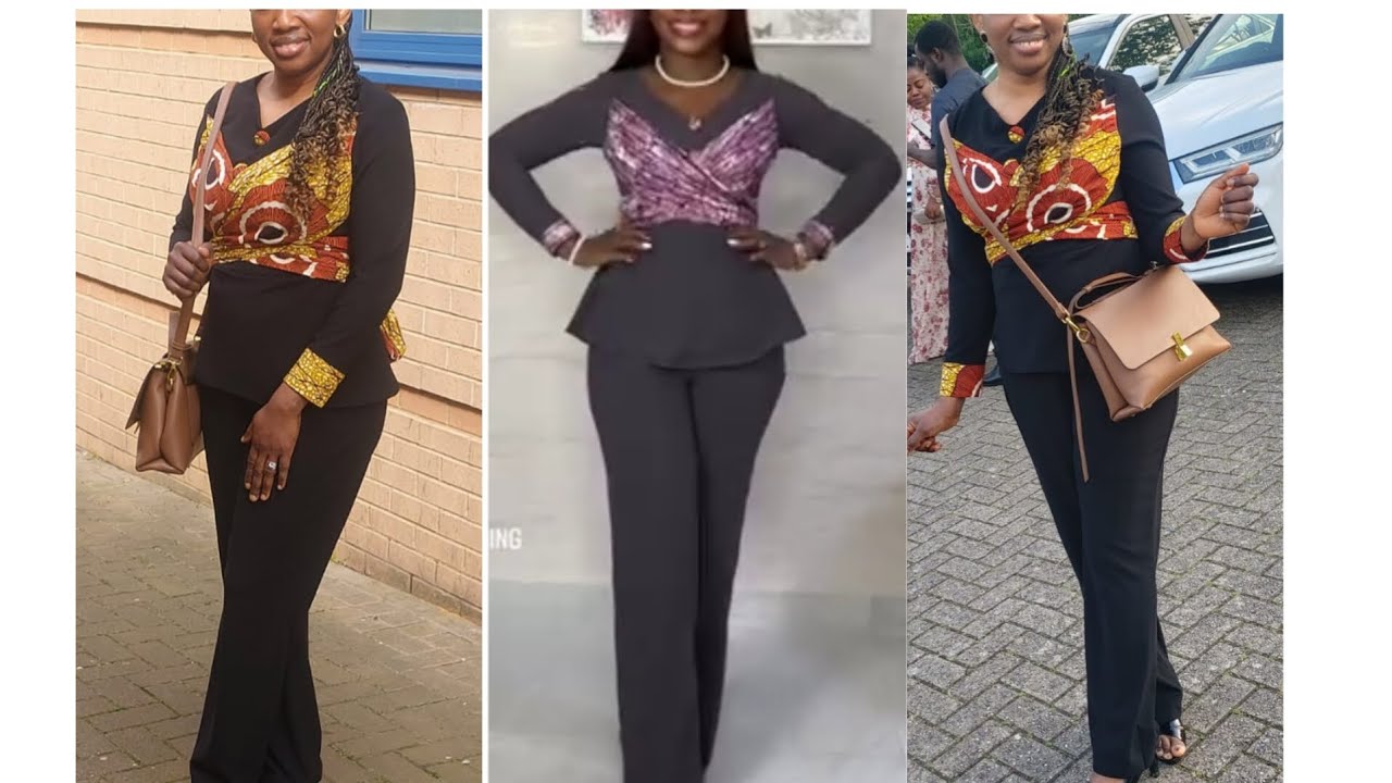 How to Cut and Sew this Stylish Two Piece Set. PART 2 . - YouTube