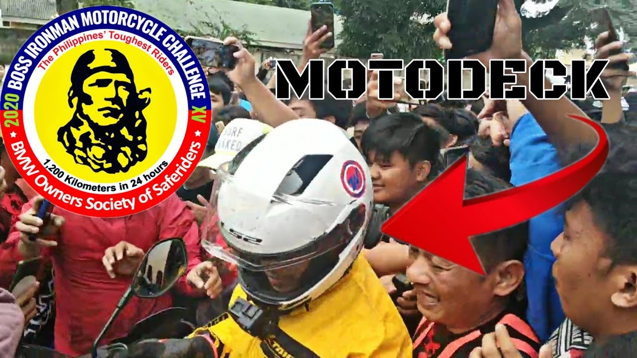 | 2020 BOSS IRONMAN | MOTODECK | Cordon Checkpoint | Big Bikes - YouTube