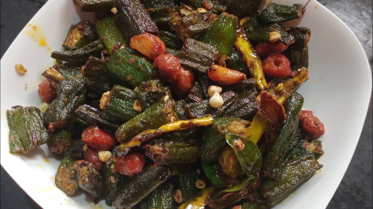 Most famous lady finger fry / lady finger recipe / bhindi fry / Benda ...