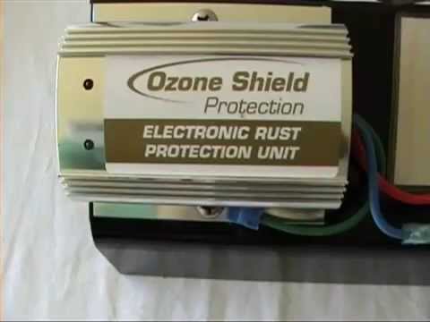 OzoneShield Electronic Rust Protection for Cars and Caravans - YouTube