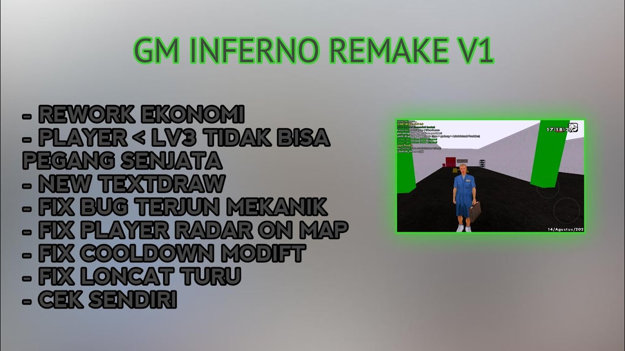 [SHARE] GM INFERNO REMAKE V1 TERBARU | SPECIAL 14th ANIVARSARY | PHASE ...