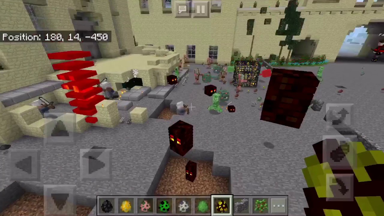 Guard mod V.S Minecraft mobs - YouTube