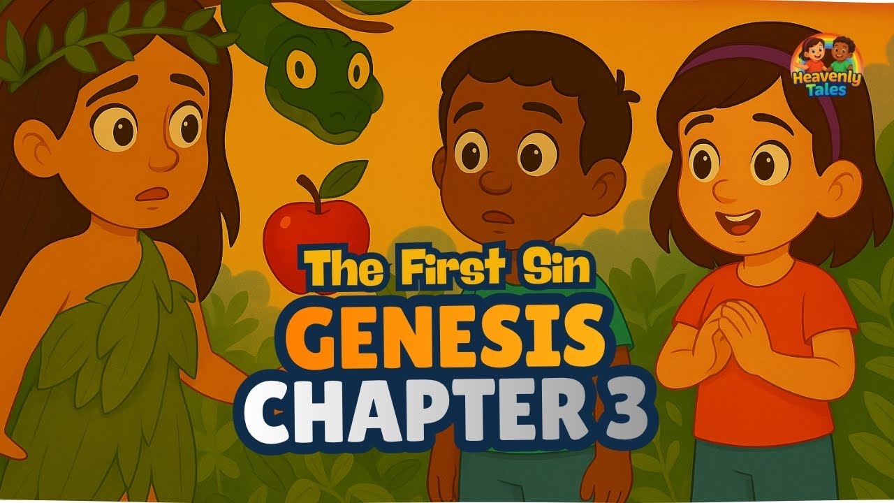 Genesis Chapter 3 - The First Sin - Adam and Eve Bible Story - YouTube