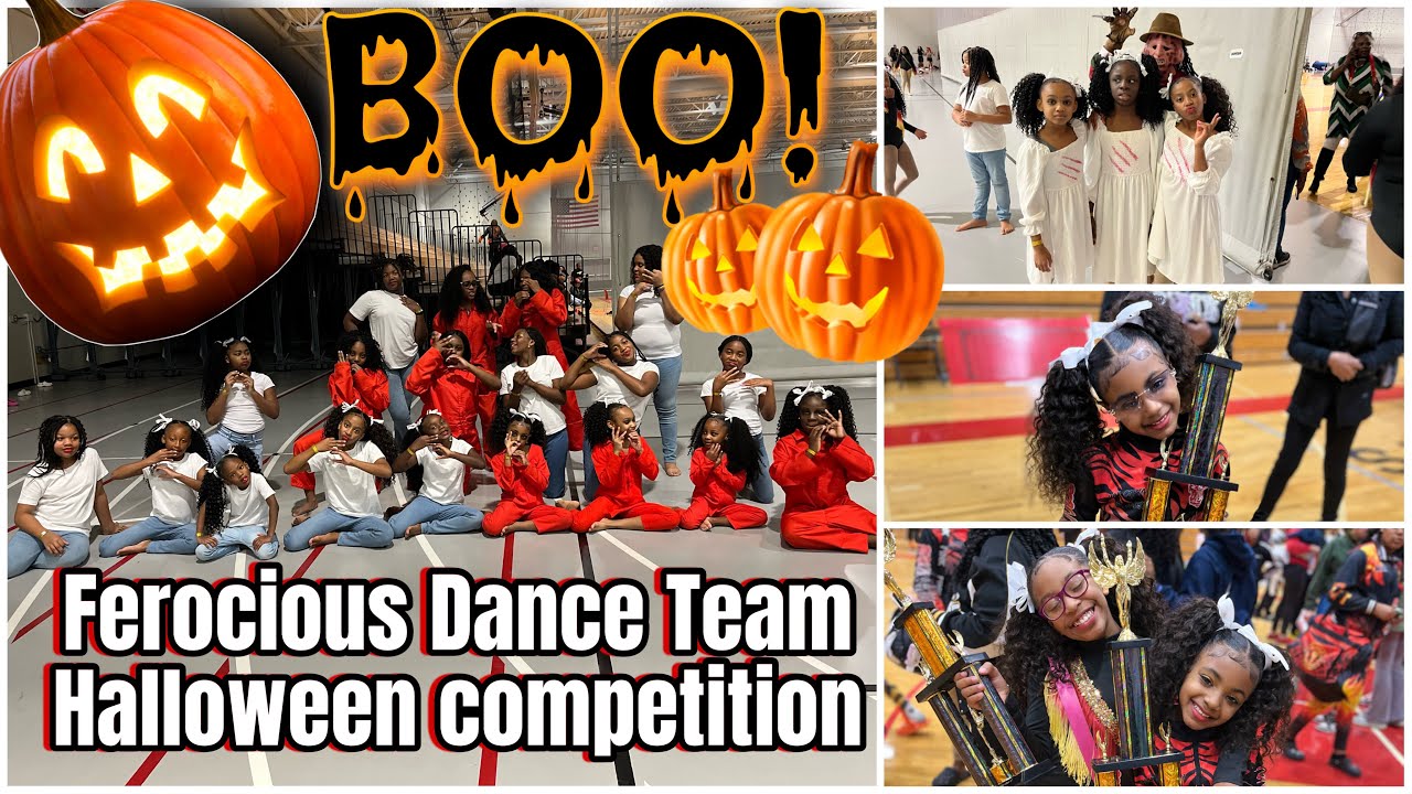 Ferocious Dance Team | Halloween | Dance competition | Majorette - YouTube