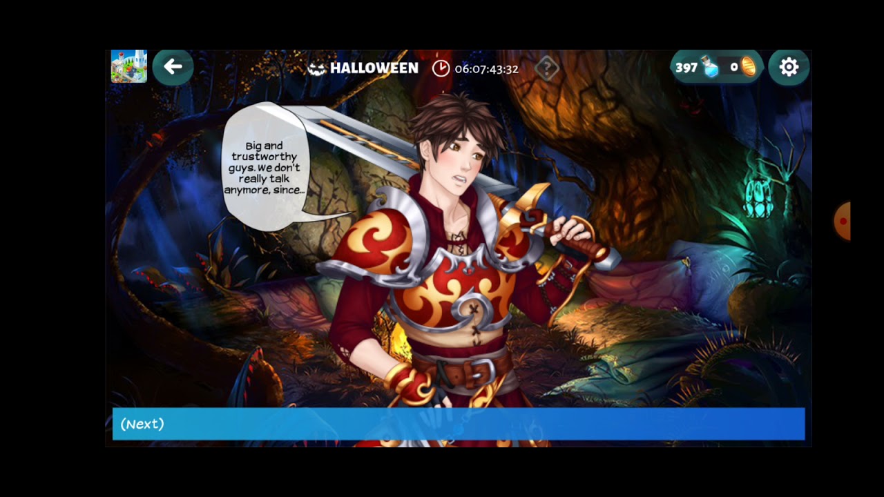 Eldarya - 2021 Halloween Event- Mathieu story part 1 (english) - YouTube