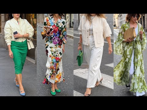NEWEST APRIL FASHION TRENDS FROM MILAN STREET STYLE 🇮🇹 ITALIAN ELEGANCE | LUXURY SPRING OUTFITS