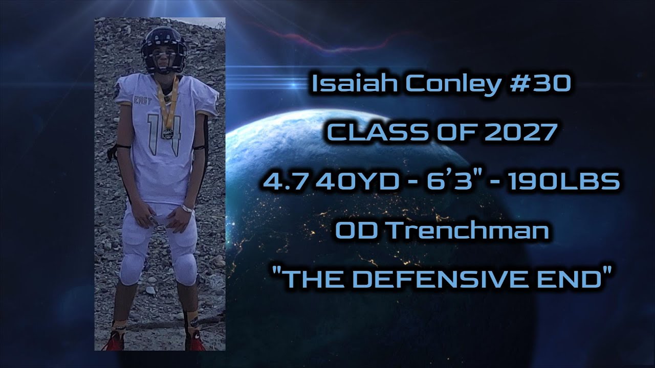 DSG #30 Isaiah Conley 2023 Freshman Bowl - YouTube