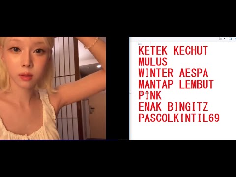 Ketek Idol Kpop Winter Aespa Pitshot Armpit Kechut PART 2! | BIGO Live Indonesia 2025 PASCOLKINTIL69