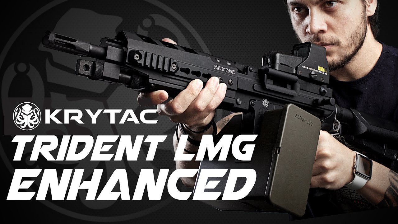 The Krytac LMG-Enhanced - RedWolf Airsoft RWTV - YouTube