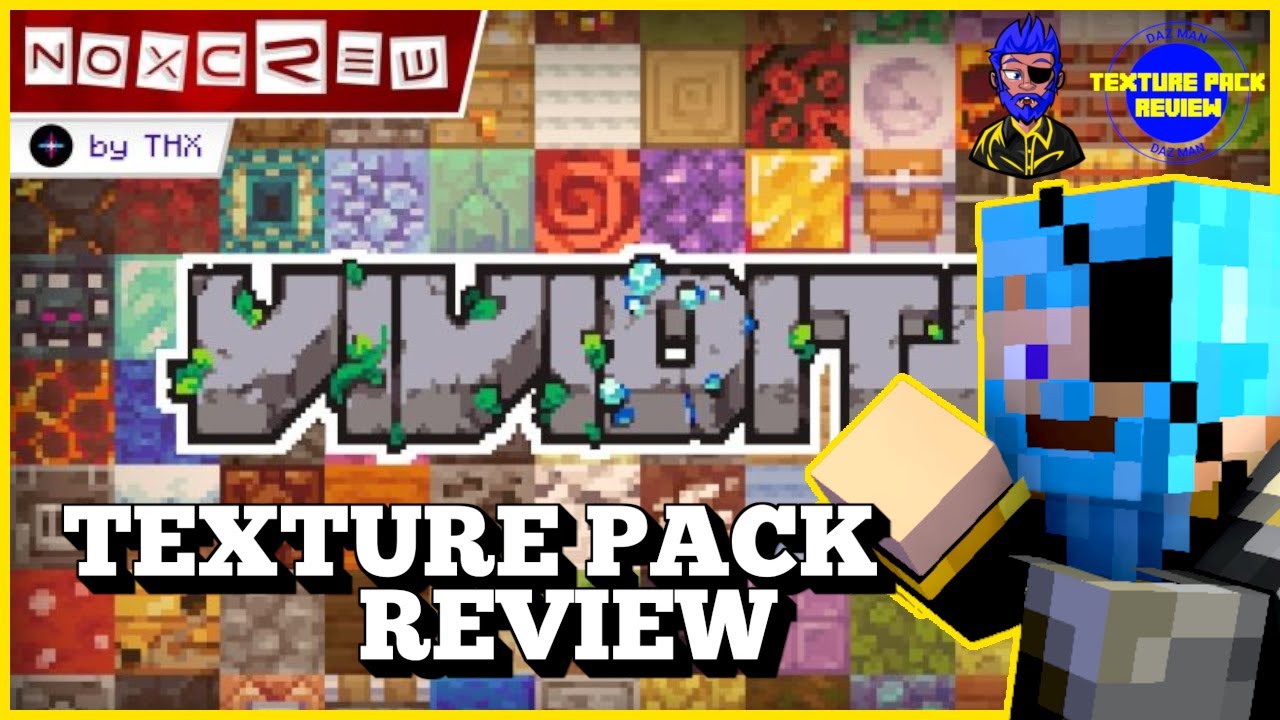 Vividity Texture Pack Review ¦ Daz Man Minecraft Texture Pack Review ¦ Bedrock ¦ Throwback ...
