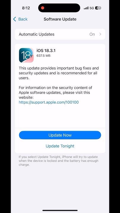 IOS 18.3.1 update realease now ? #ios18feature #appleintelligence - YouTube