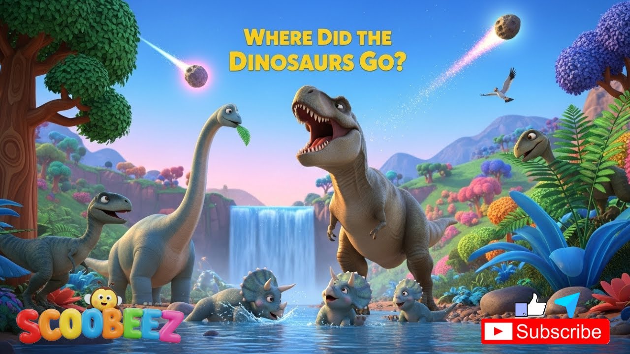Where Did The Dinosaurs Go? | Dinosaur Adventure & Science - YouTube