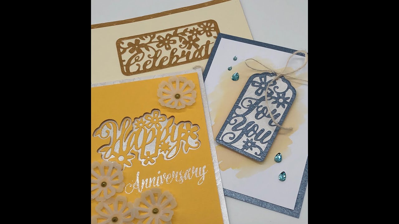 Tonic Craft Kit 30 - Spring Sentiments - YouTube