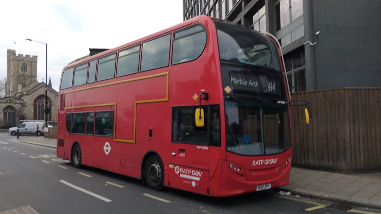 (2 Days Left) - RATP - ADL E400H - ADH45061 - SN12APY - on Route 414 ...