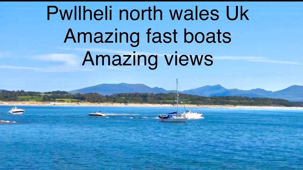 Pwllheli Marina ,jet skis ,fast boats ,north wales ,yachts,welsh ...