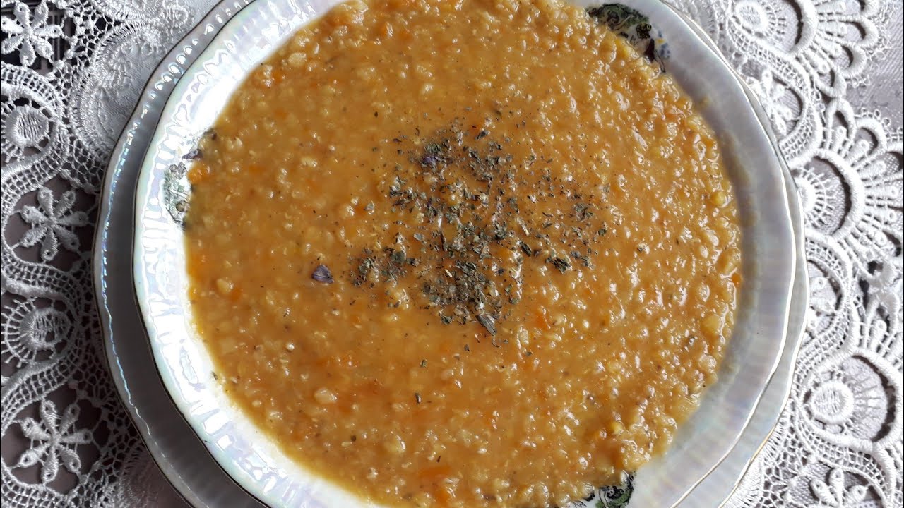 Dadli Merci supunun hazirlanmasinin en asan üsulu( qirmizi merci supu ...