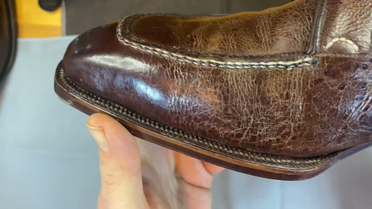 Handwelted Shoe Review: Ichigo Ichie split toe. - YouTube