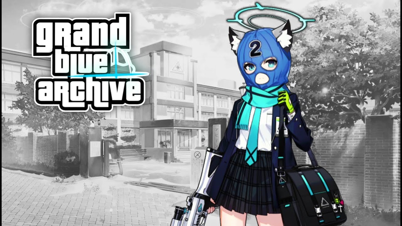 Grand Blue Archive GTA IV intro - YouTube