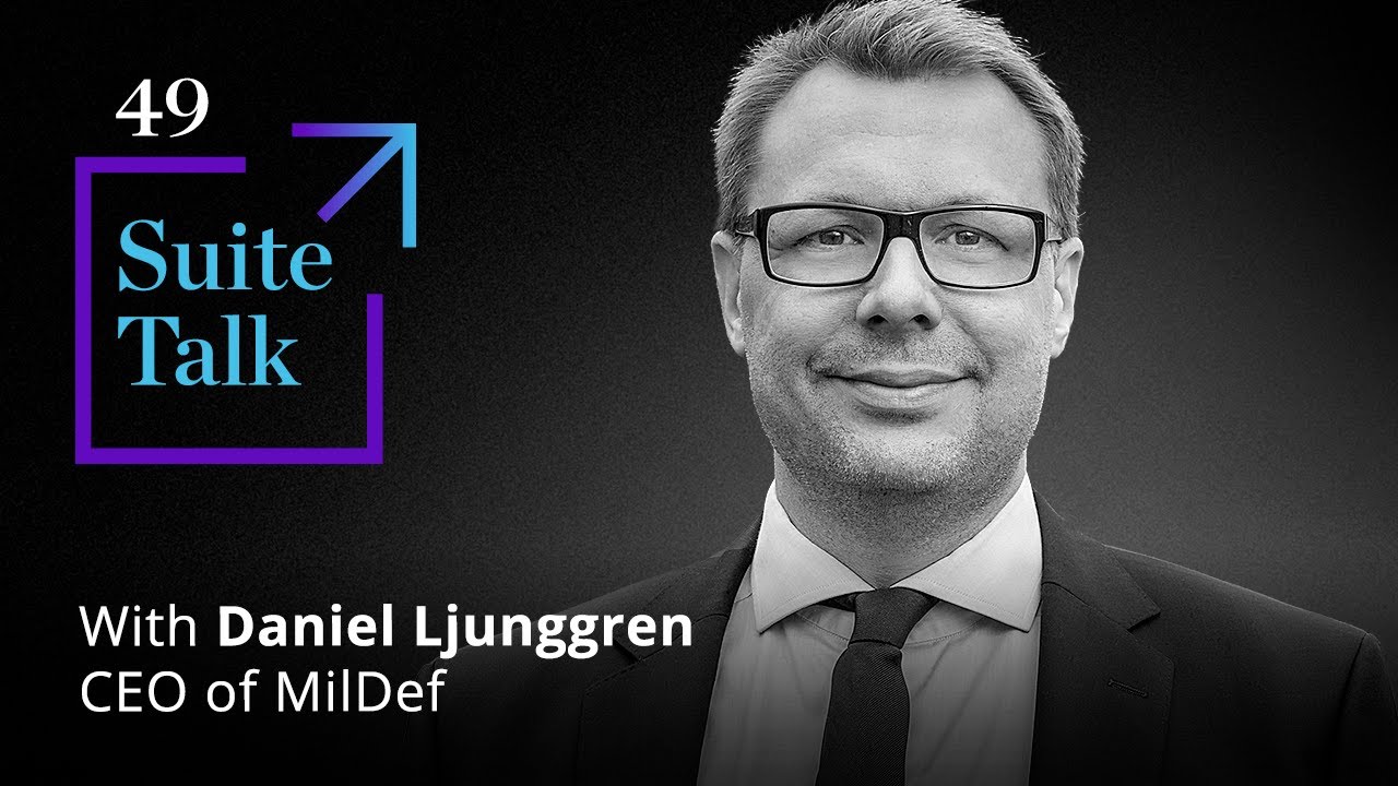 Daniel Ljunggren: CEO of MilDef - YouTube