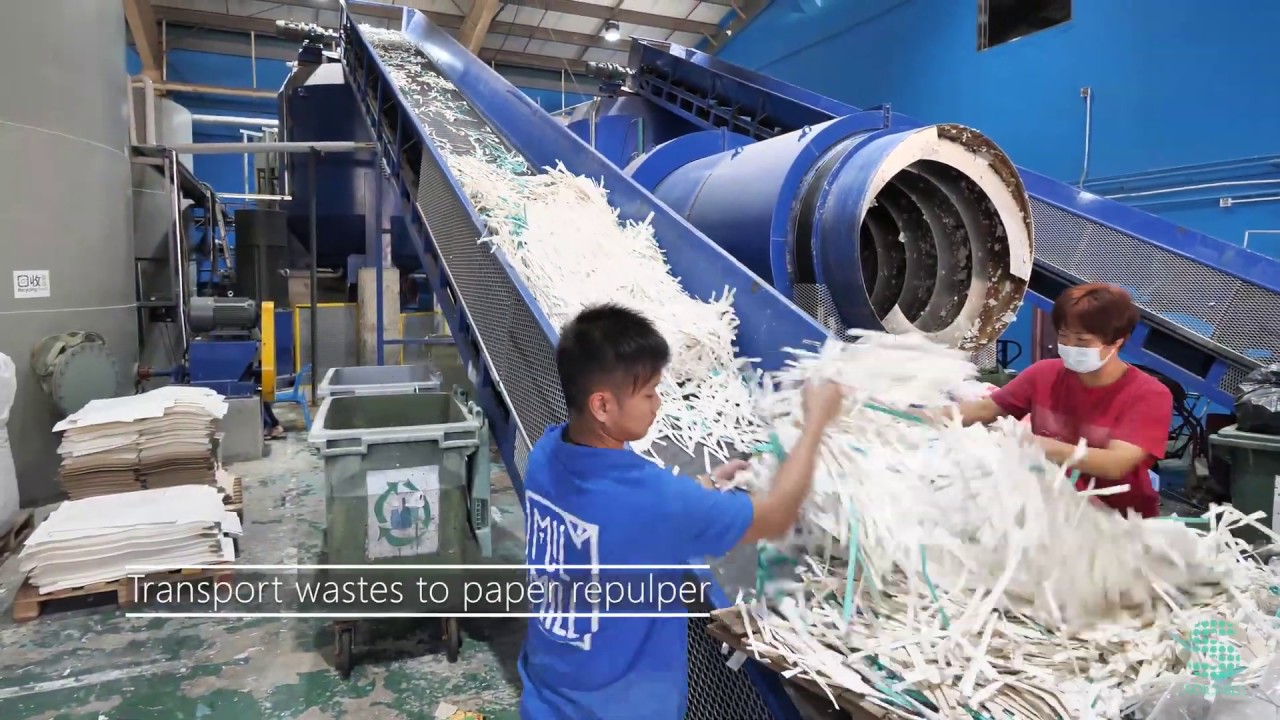 Soilable repulp test at "Mil Mill“ - YouTube