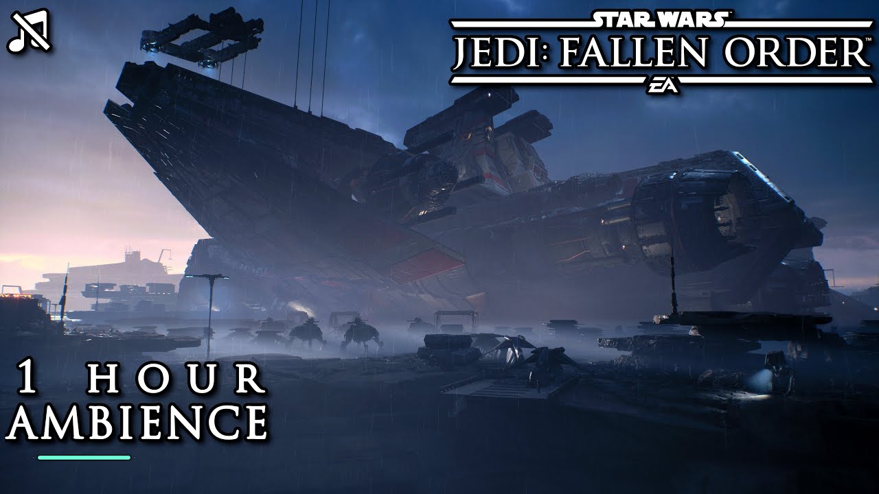Bracca Shipbreaking Yard pt. 2 - Star Wars Relaxing Ambience - Jedi ...
