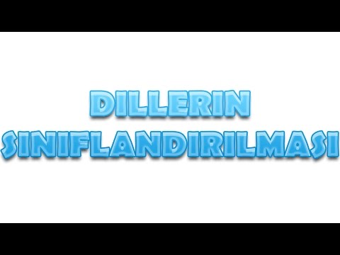 Dillerin Sınıflandırılması ve Türkçenin Dünya Dilleri Arasındaki Yeri |9.Sınıf Dil ve Anlatım Dersi