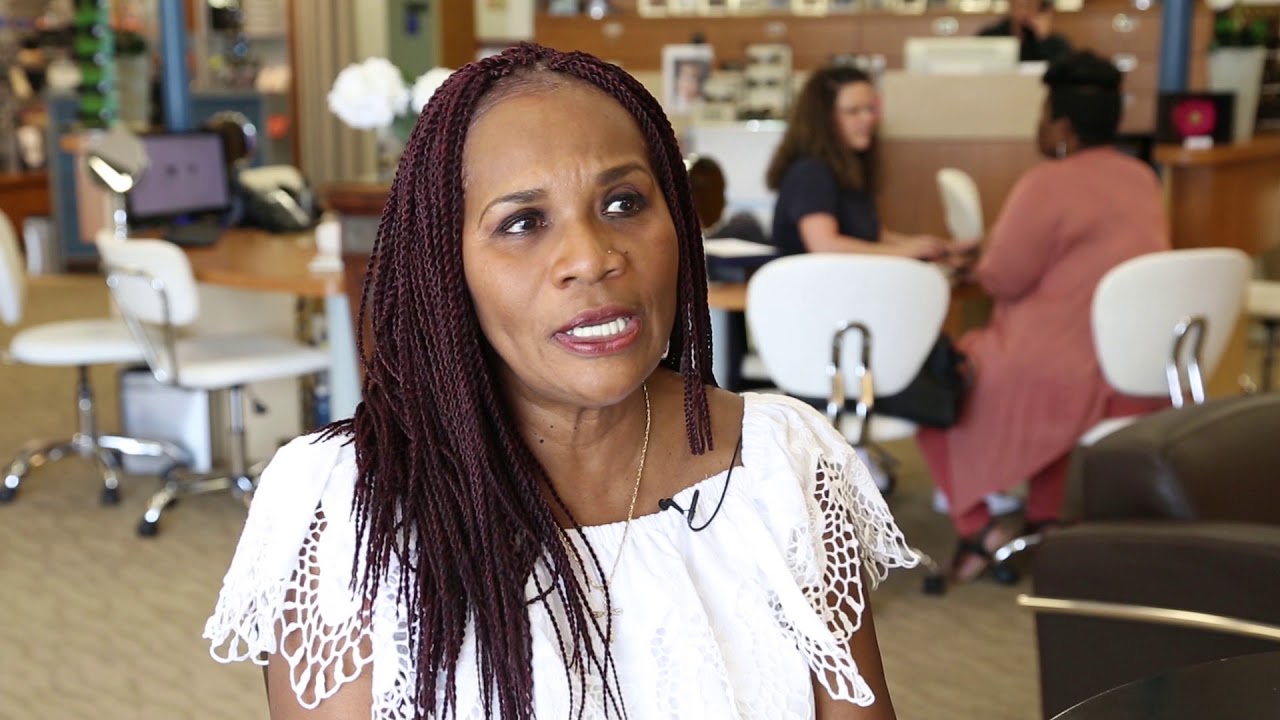 Sgt. Major Debra Spencer speaks to her experience with Glaucoma - YouTube