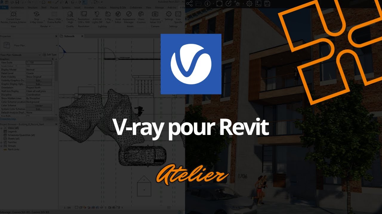Atelier V-Ray pour Revit - YouTube