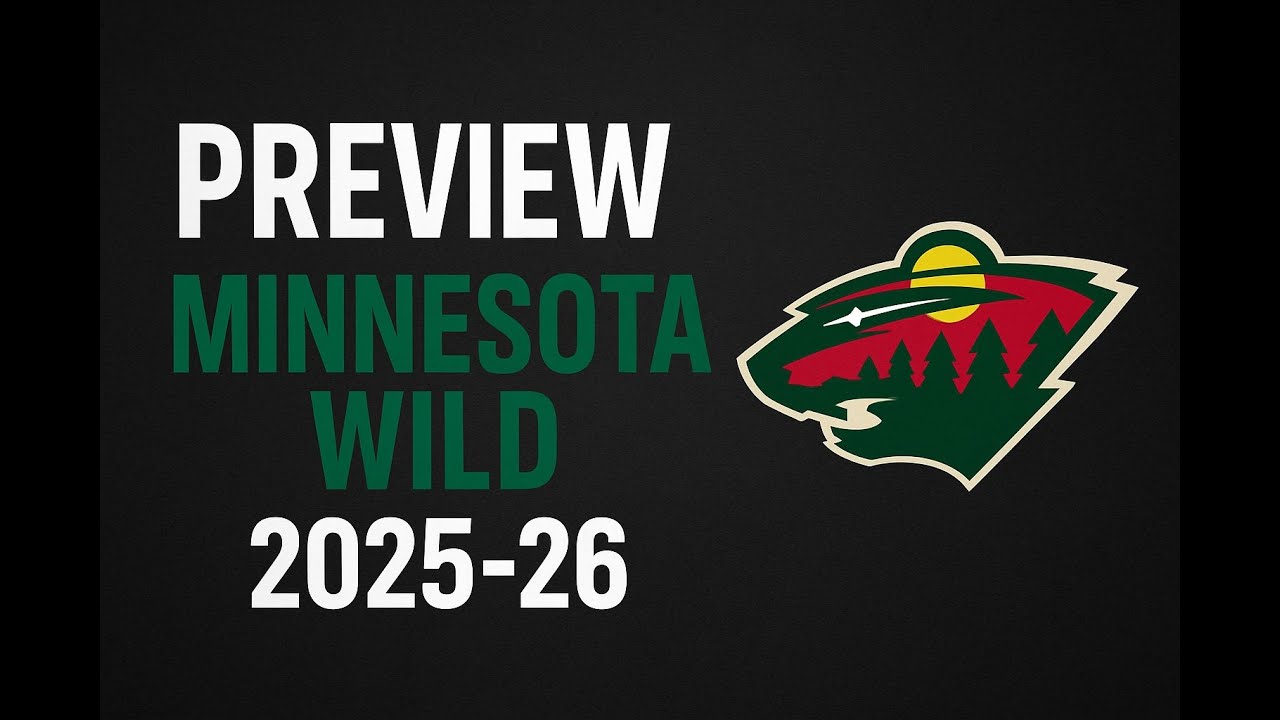 Preview Minnesota Wild saison 2025 26 - YouTube
