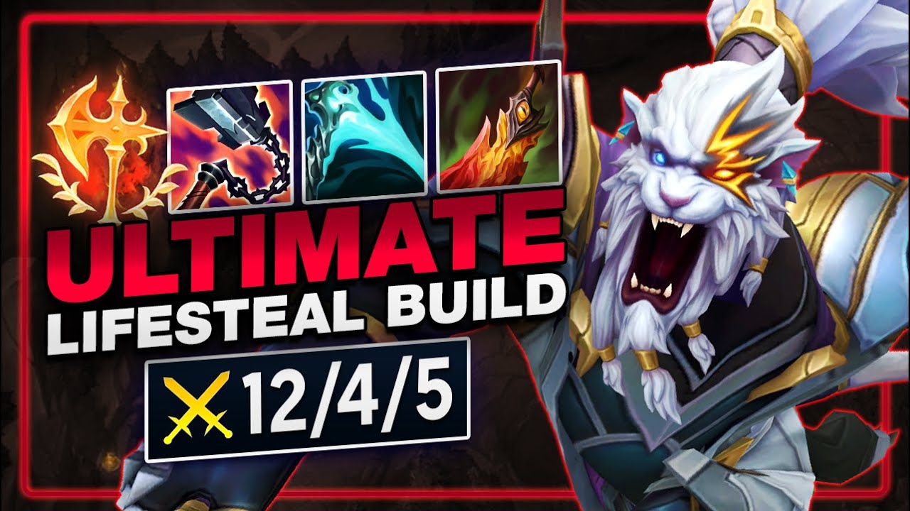 TRY THIS NEW ULTIMATE LIFESTEAL BUILD ON RENGAR! - YouTube