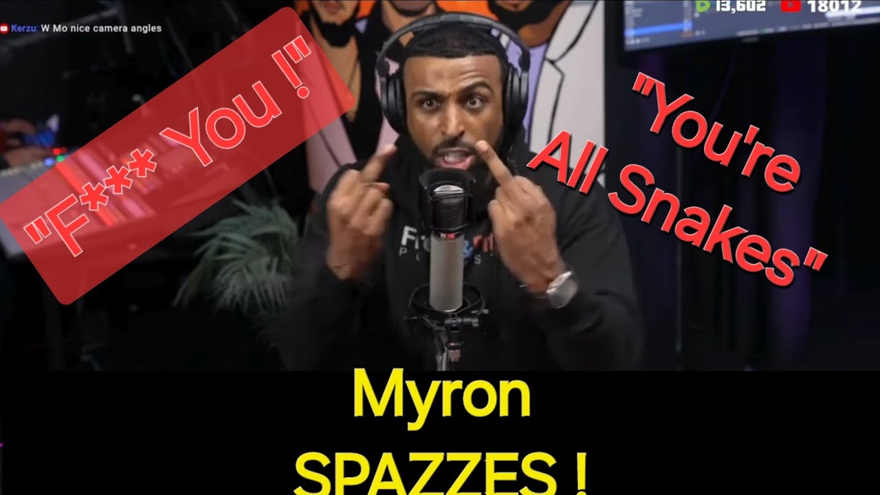 Myron SPAZZES on FANS Turning On Him | DEFENDS Fresh | Speaks On ...