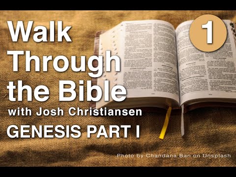 Walk Through the Bible - Video 1 - GENESIS PART I - YouTube