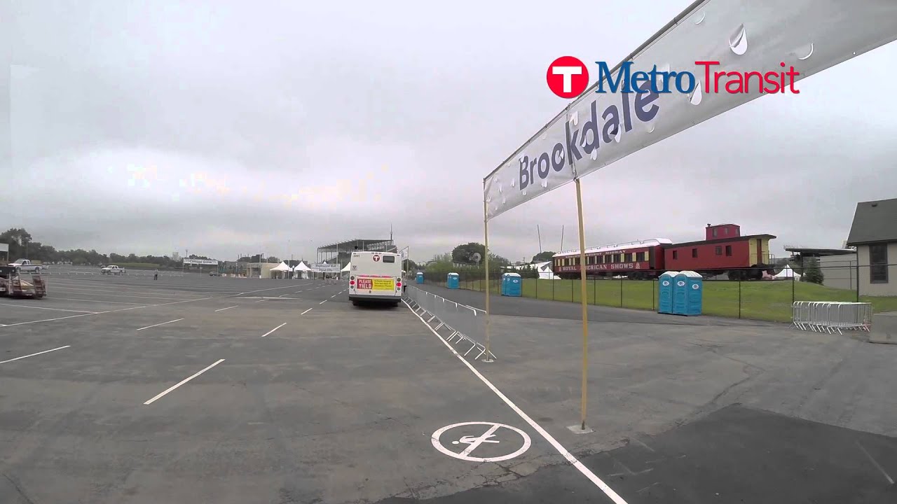 Metro Transit Bus Ride to New Transit Hub 2014 - YouTube