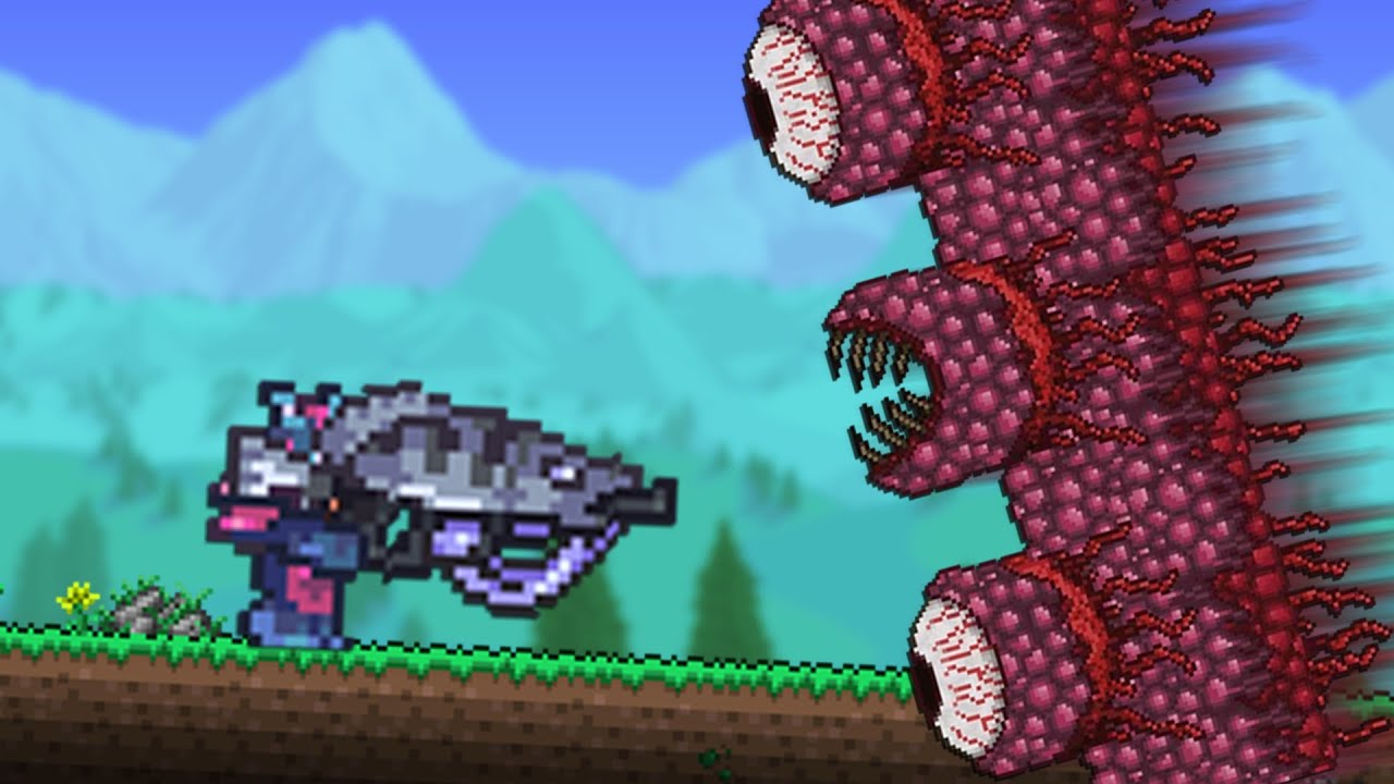 Archerfish vs Wall of Flesh! | Terraria: Calamity Ranger Death Mode #19 ...