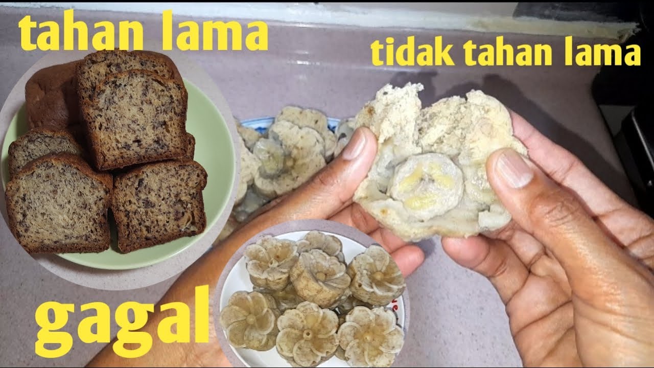 bolu pisang cup kukus takaran sendok dan bolu pisang panggang tahan ...