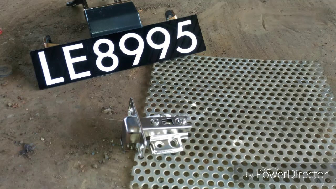 DIY Bike License Plate Flipper for Yamaha FZ1 N Gen 2 - YouTube