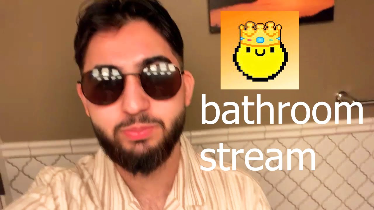 Princezam Streams in His Bathroom!? - YouTube