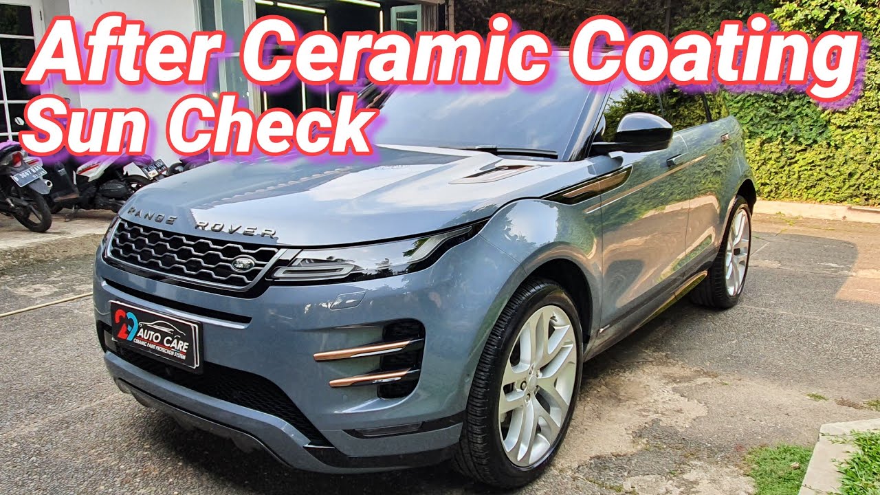 Land Rover Range Rover Evogue | After Nano Ceramic Coating - YouTube
